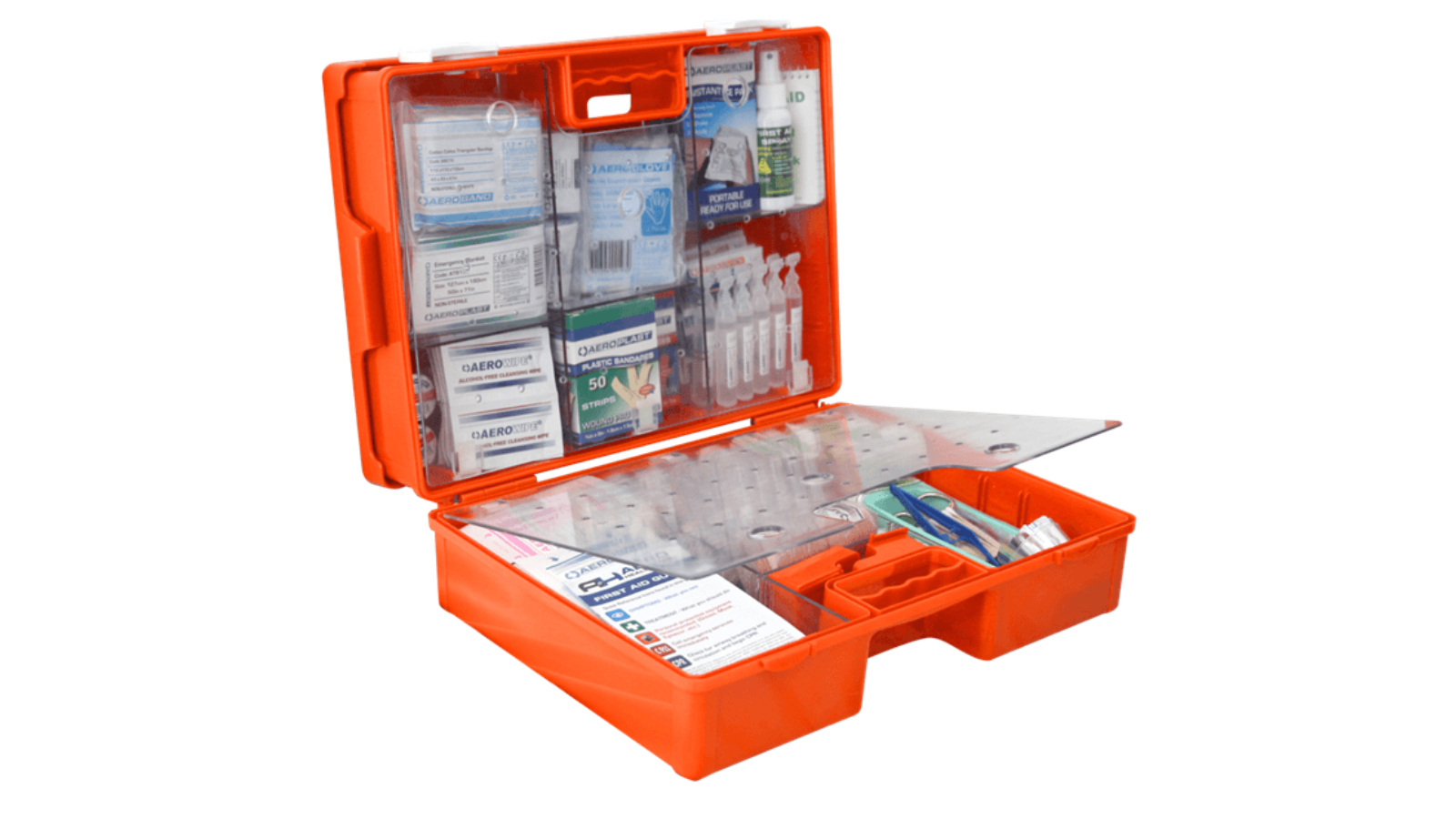 Commander Rugged Carry Workplace Compliant Hard Case First Aid Kit ...