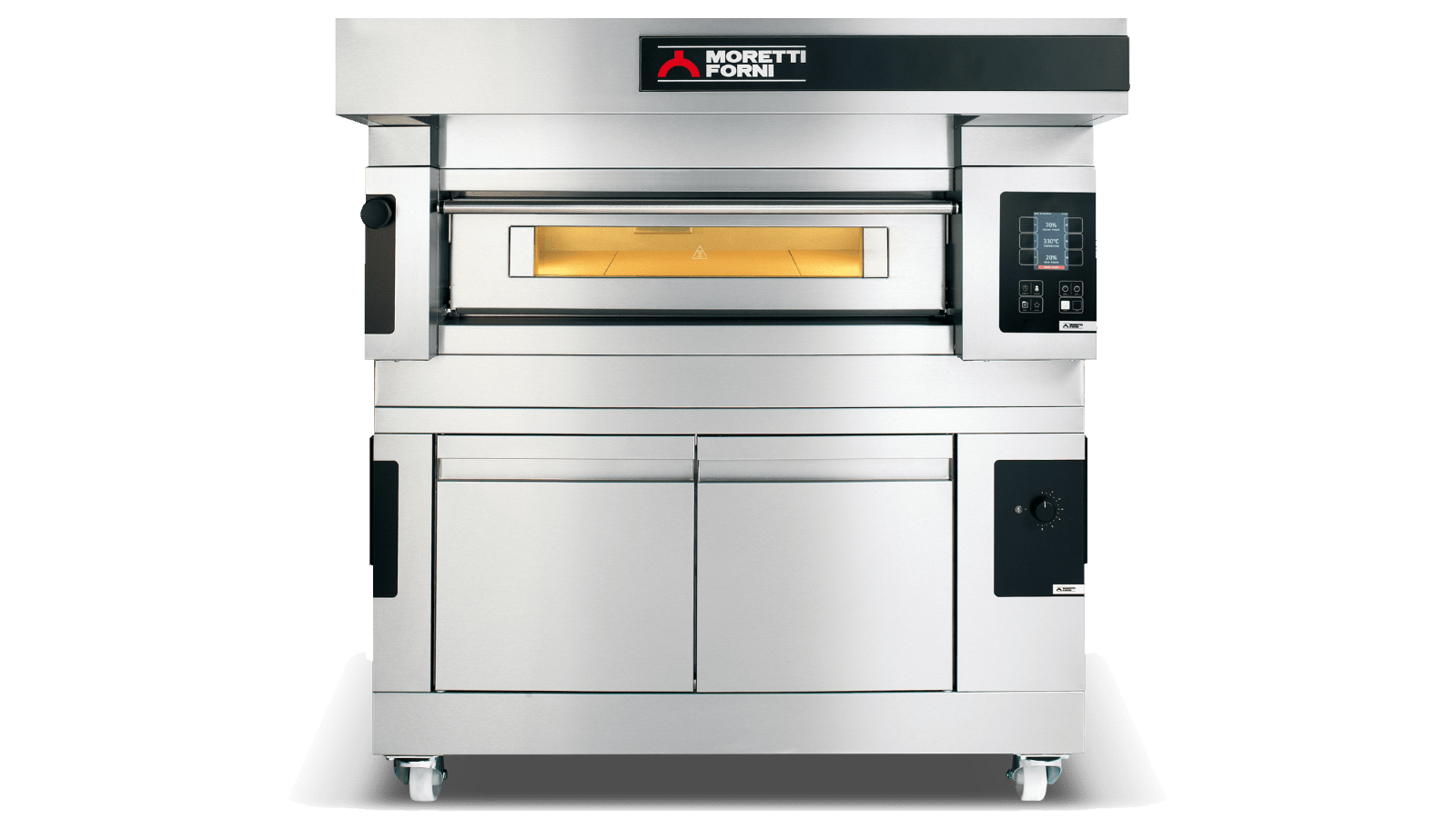Moretti Forni Serie S Single Deck Tray Bakery Oven on Prover - 3 x 60 x ...