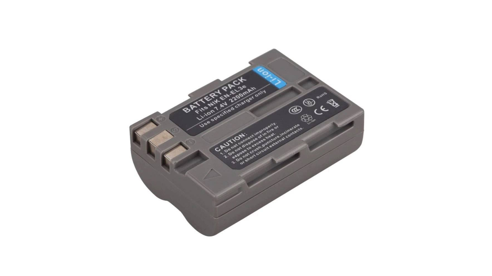 BatteryMate BMENEL3E Replacement Battery for Nikon D700/D90/D50/D70s ...