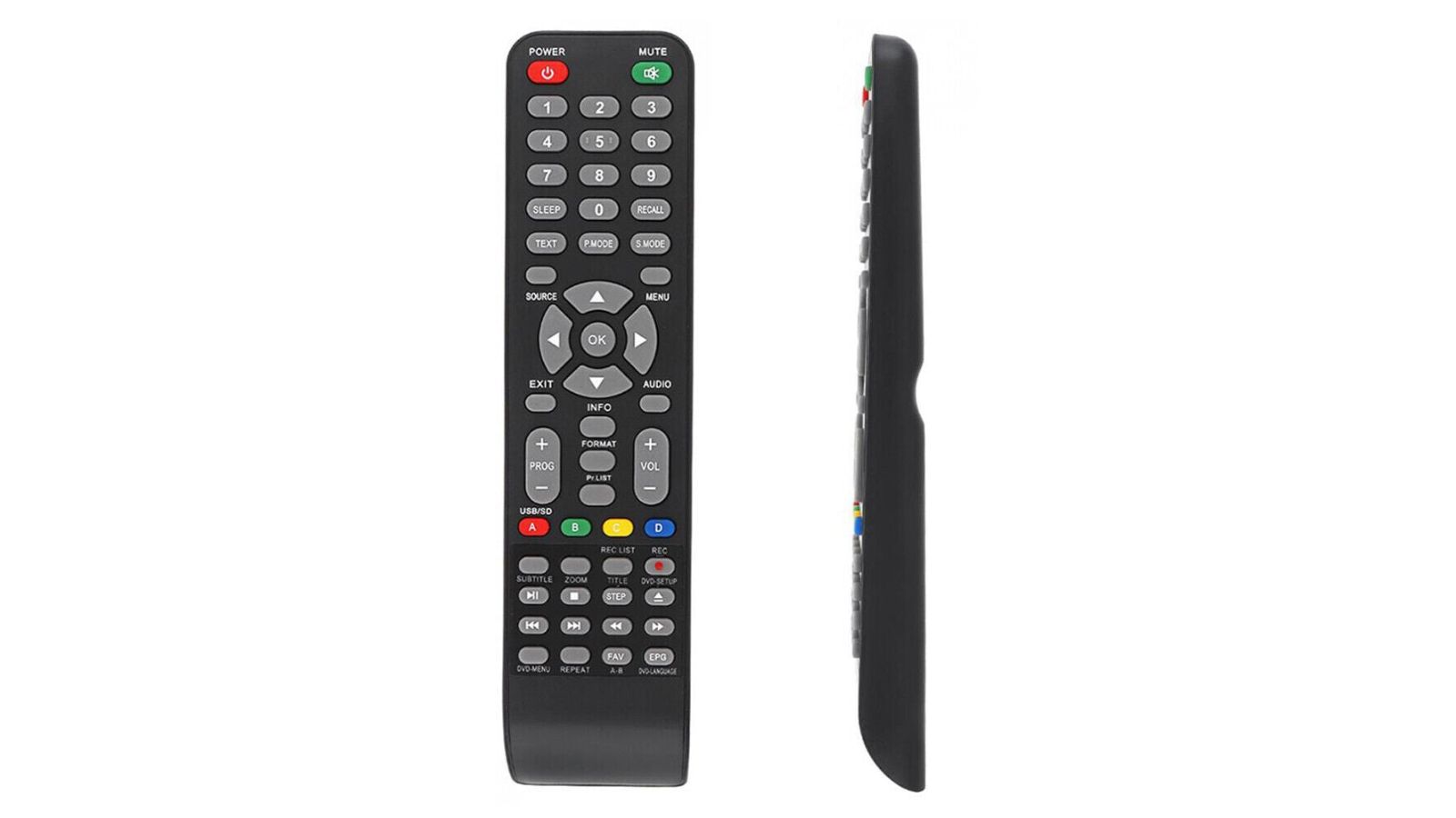BatteryMate Compatible VIVO and Viano TV Remote Control for LCD LED ...