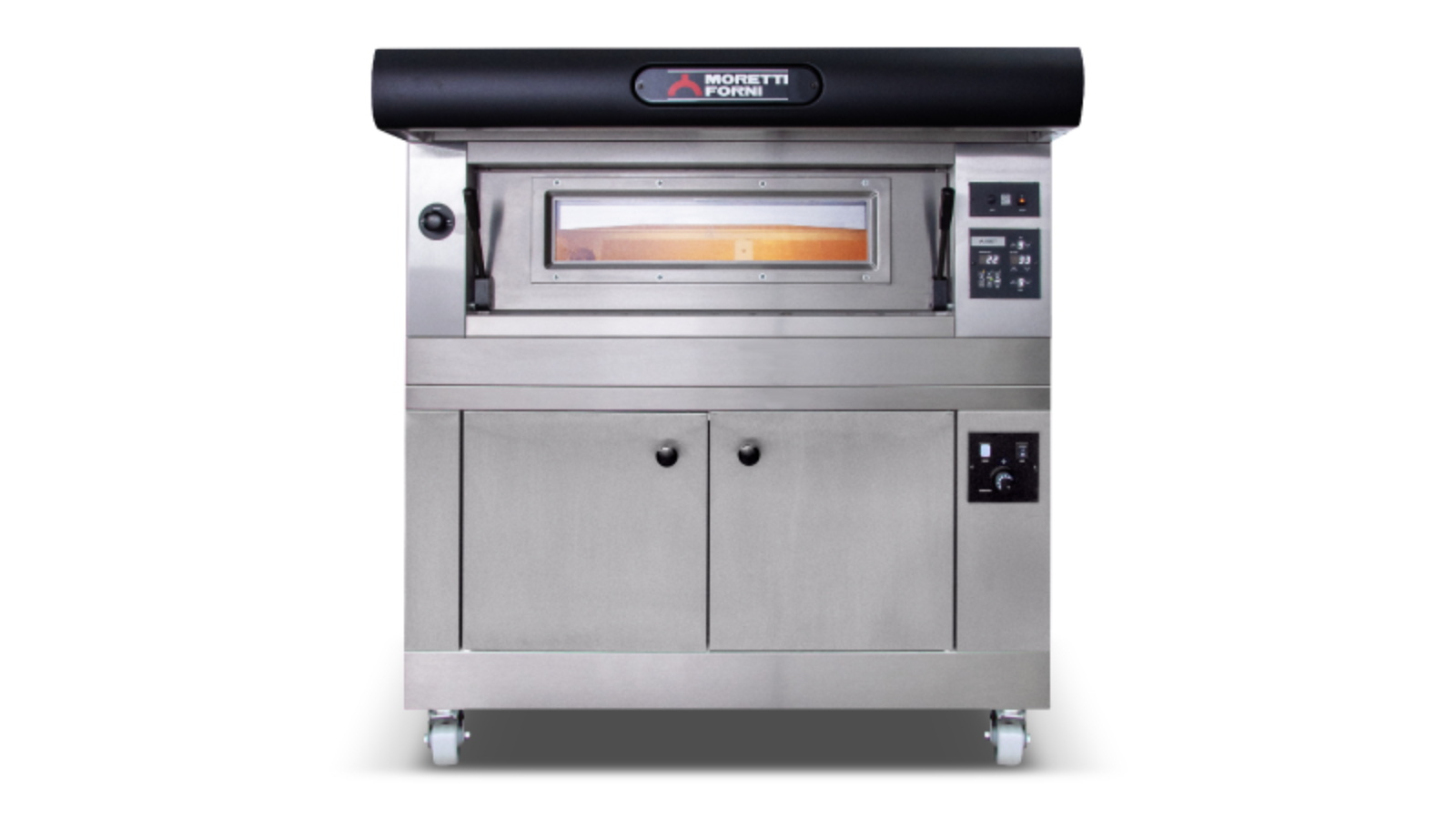 Moretti Forni Amalfi Single Deck Pizza Oven on Prover - 12 x 35cm ...