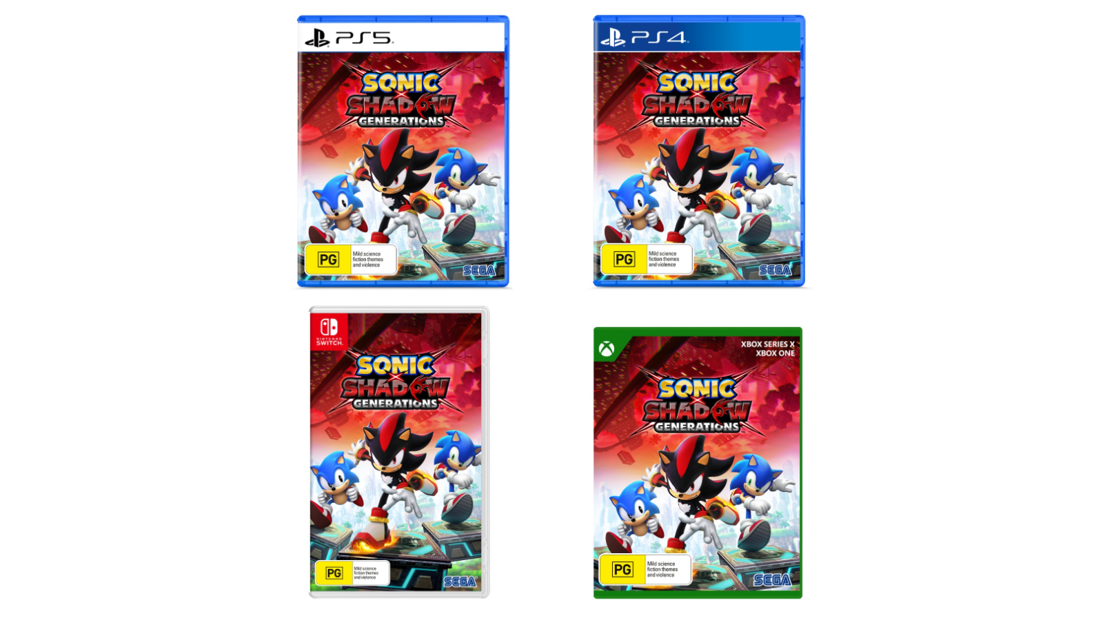 Sonic X Shadow Generations | Harvey Norman