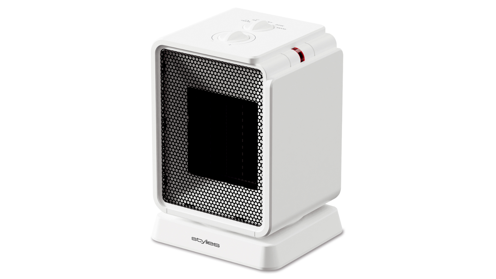 Stylies Rotanev 1800W PTC Fan Heater - White | Harvey Norman
