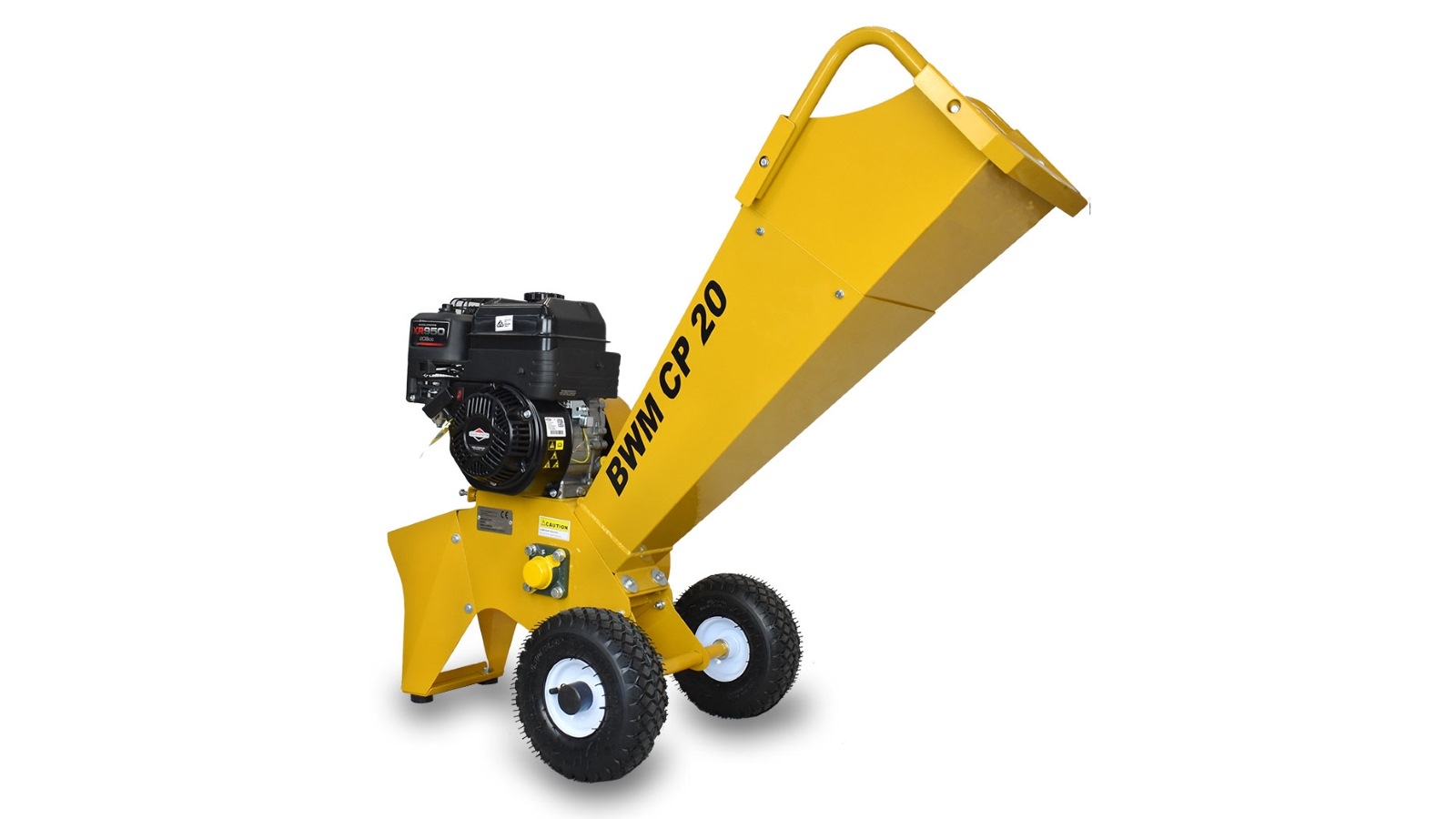 BWM Self Feeding Wood Chipper Shredder - Briggs & Stratton 6.5HP Engine ...