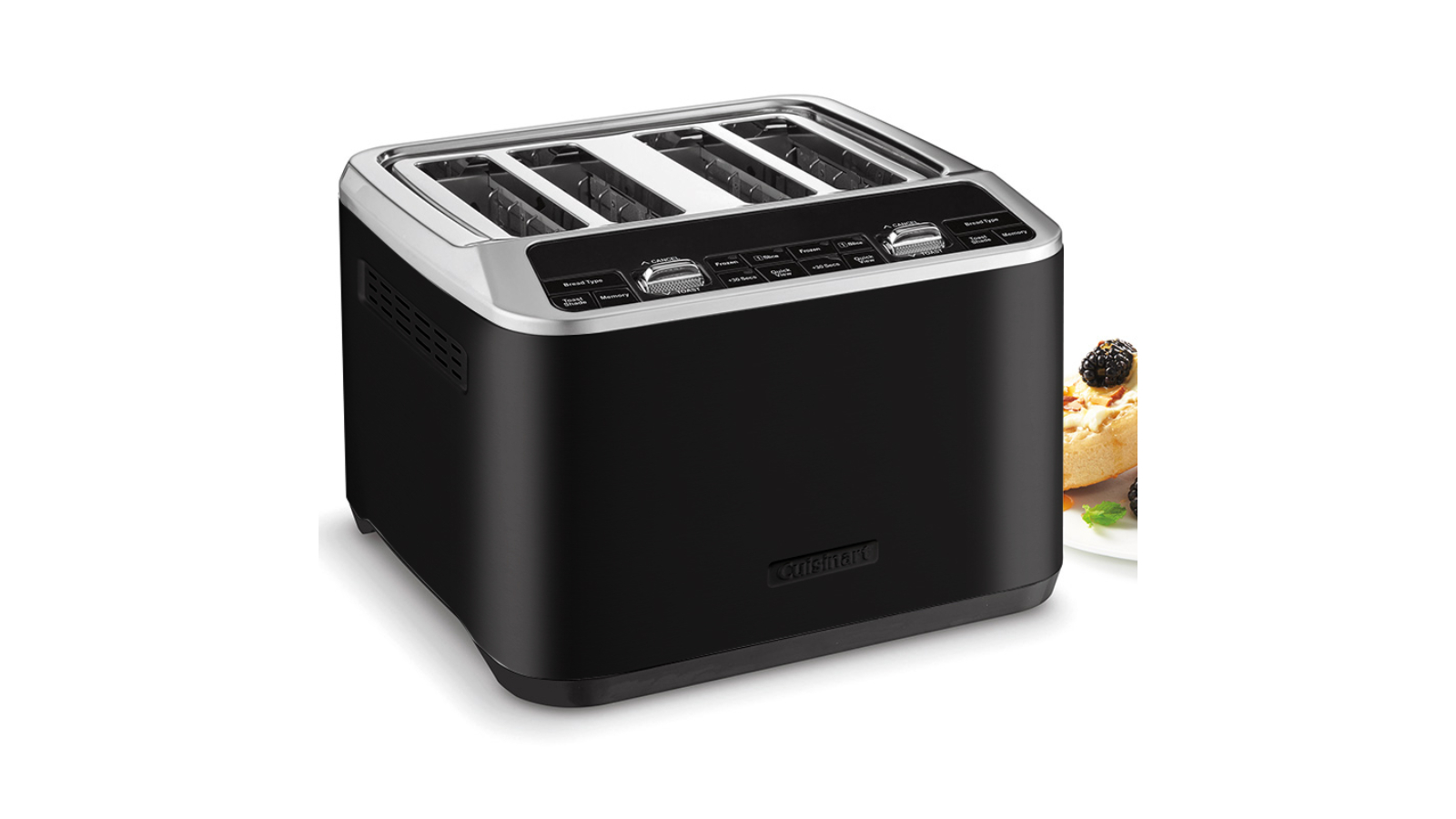 Cuisinart Signature Automated Digital 4 Slice Toaster - Matte Black ...