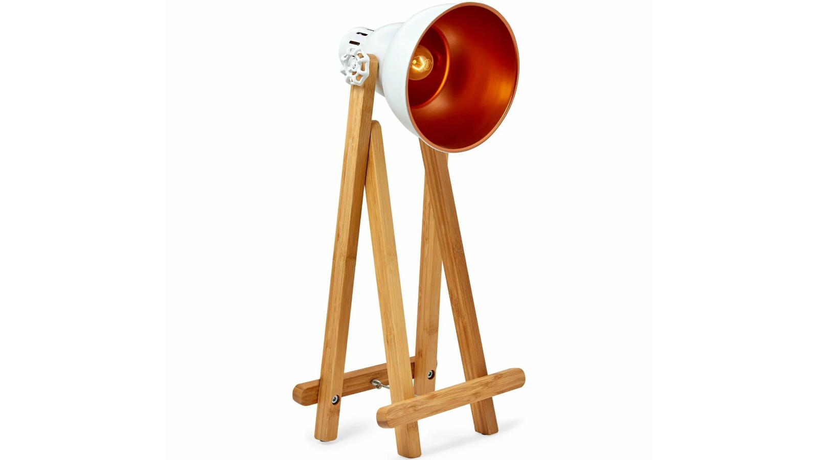 New Oriental Bamboo Easel Table Lamp | Harvey Norman