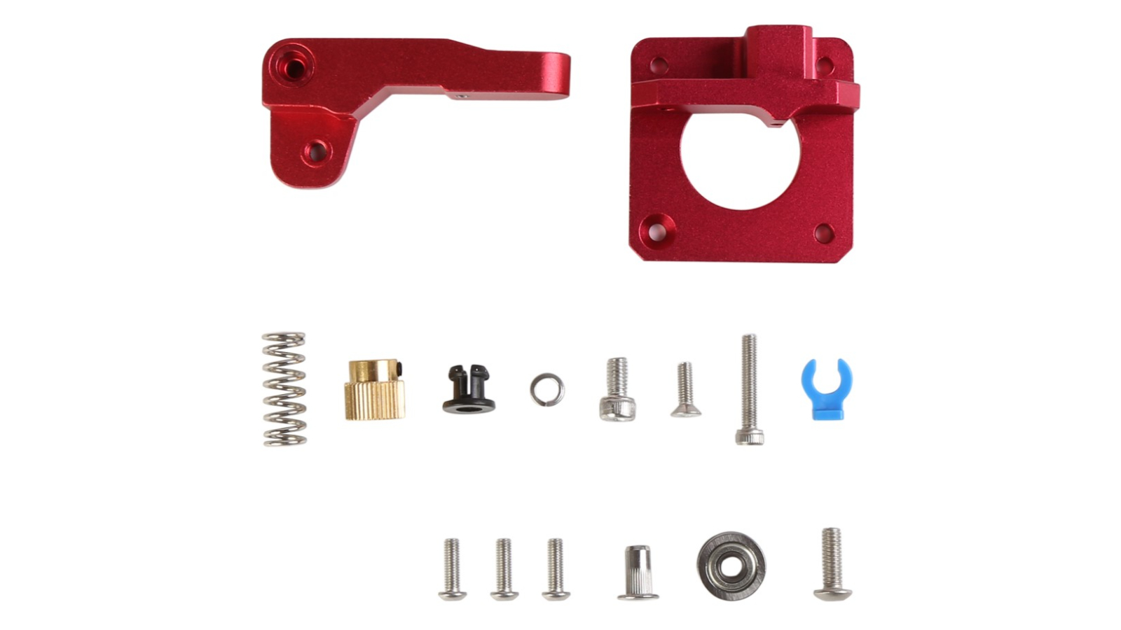 Creality Red Metal Aluminum Extruder Upgrade Kit | Harvey Norman