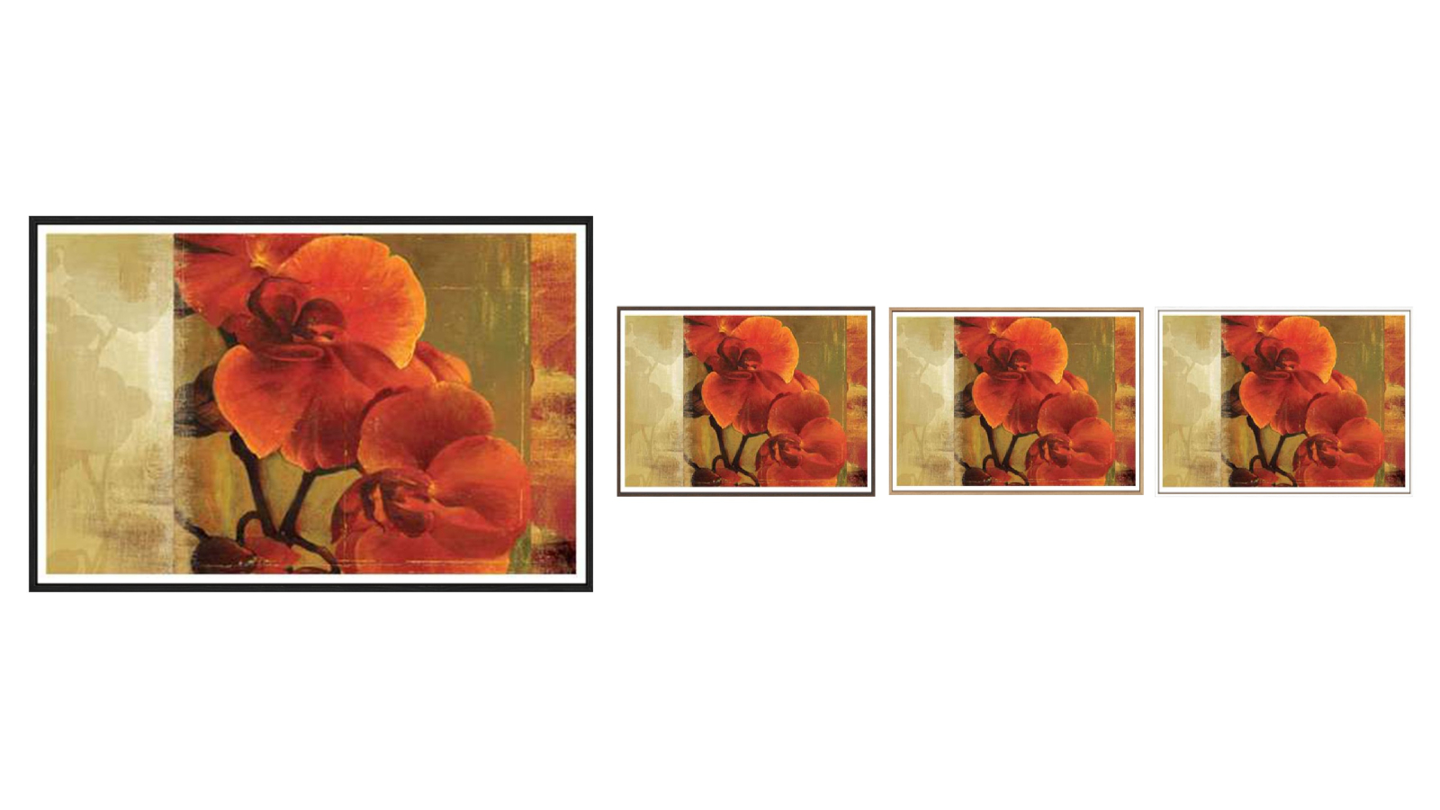 La Grolla Crimson Delight Gallery Wall Art | Harvey Norman