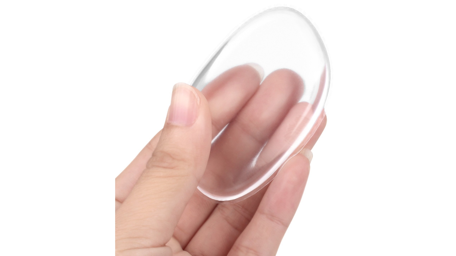 TODO Silicone Crystal Sponge 3 Piece Cosmetic Clear Gel Puff Makeup ...