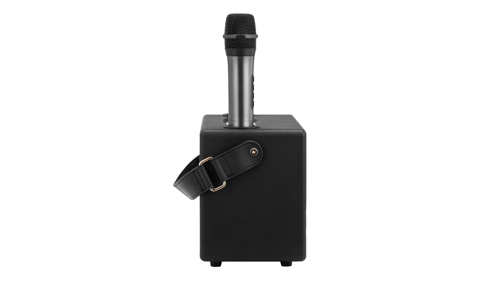 Flow Portable Karaoke Speaker with Two Wireless Microphones - Black ...