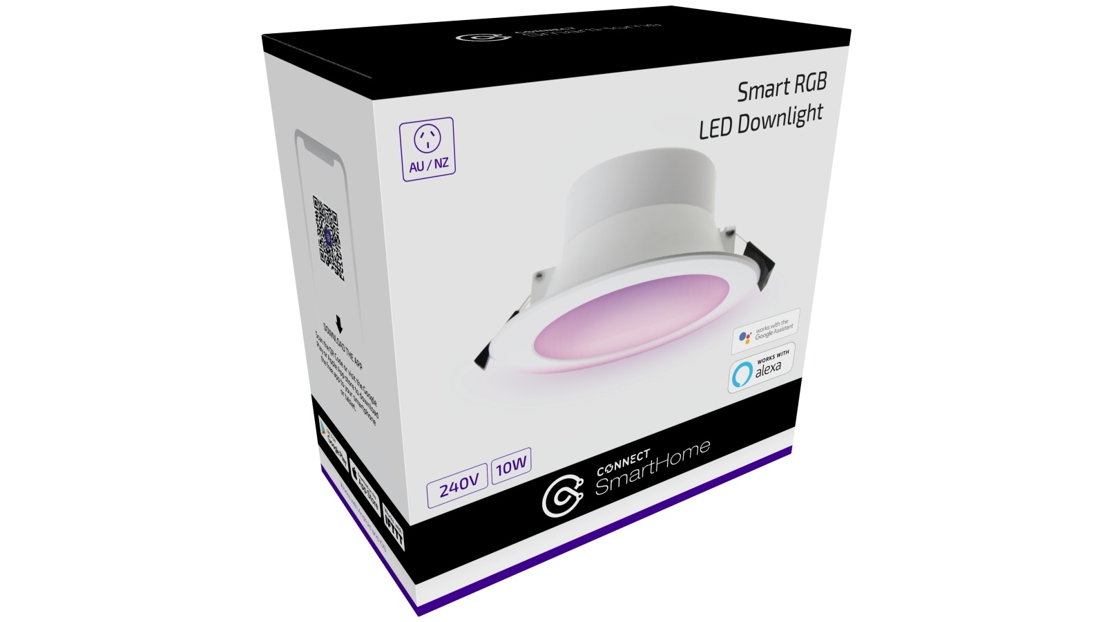 Connect Smart 240V RGB LED Downlight | Harvey Norman