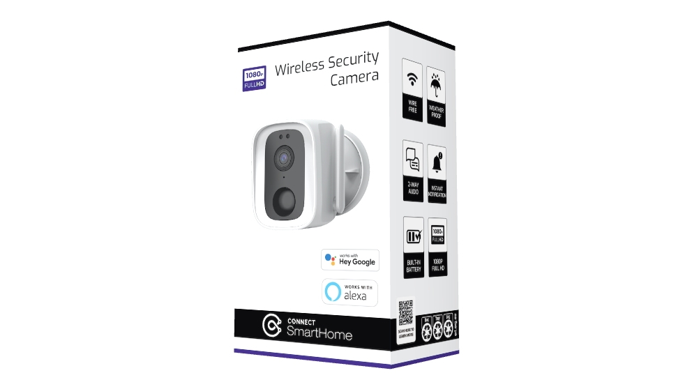 Connect Smart Home Outdoor Security Camera | Harvey Norman