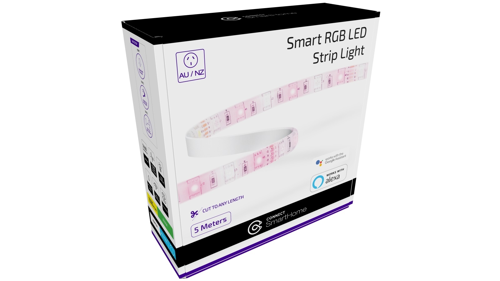 Connect Smart 5m RGB LED Strip Light | Harvey Norman