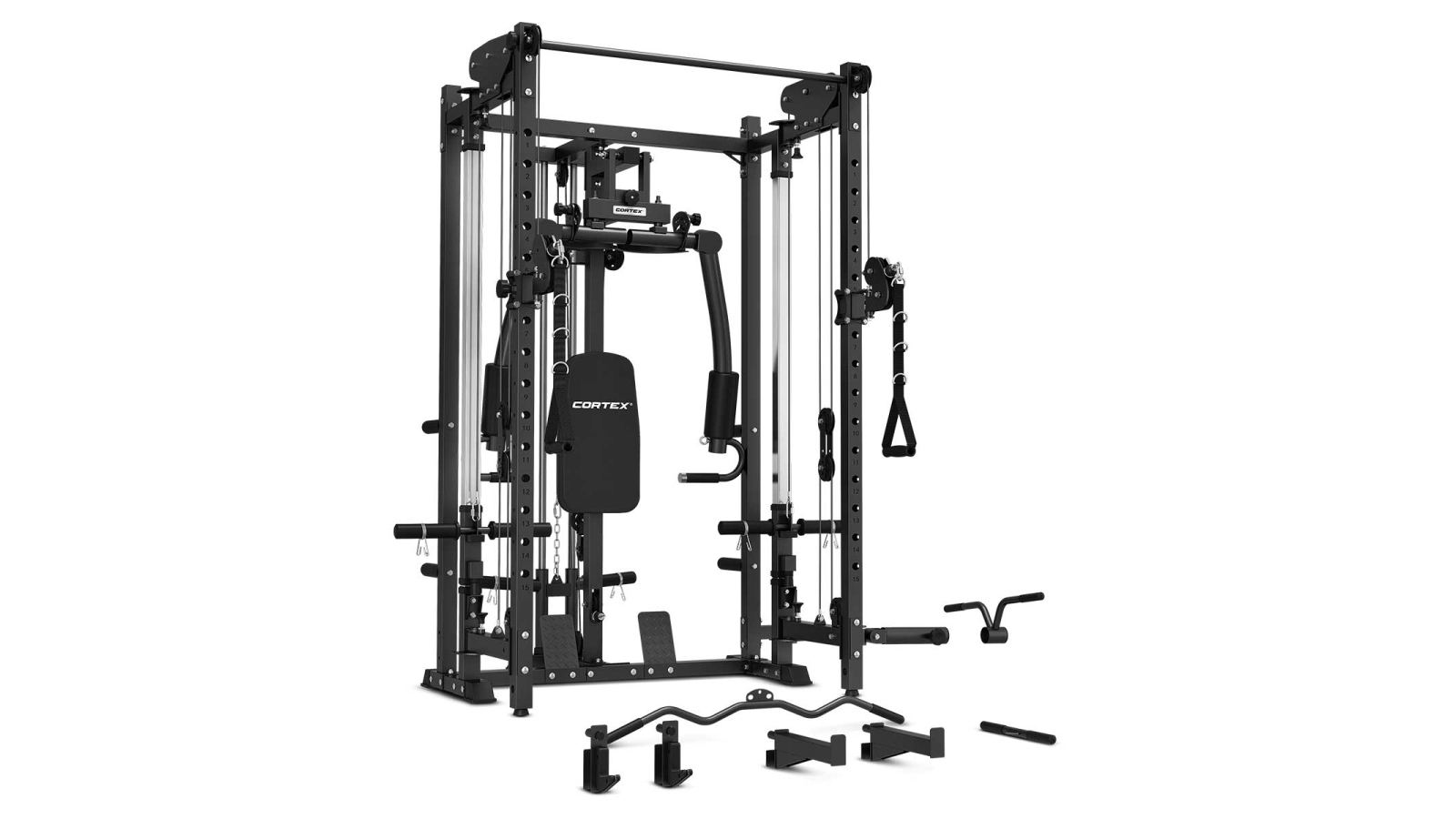 CORTEX PR5 Folding Functional Trainer and Power Rack | Harvey Norman