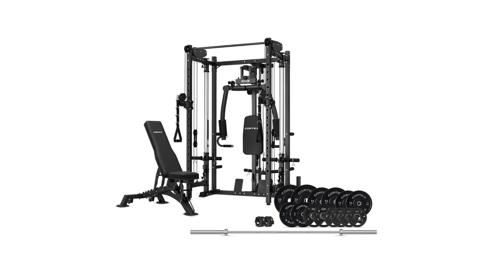Cortex PR5 Folding Functional Trainer/Power Rack | Harvey Norman