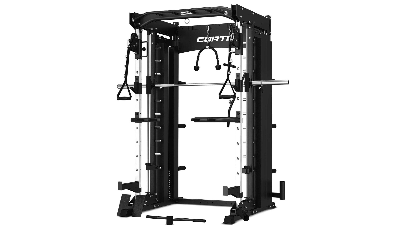 Cortex SM26 6-in1 Power Rack with Dual Stack Smith and Cable Machine ...