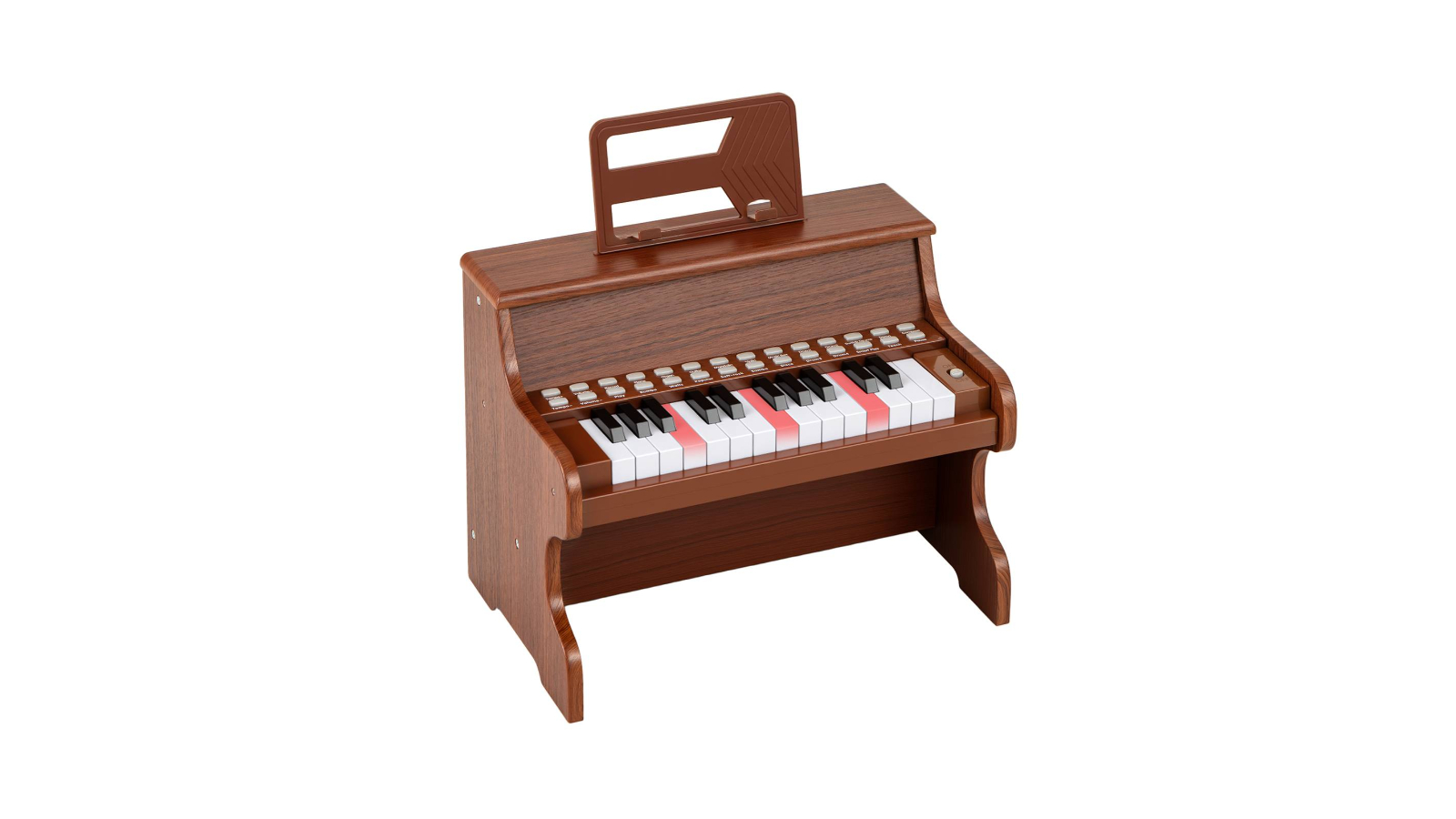 Costway 25 Keys Mini Digital Piano Keyboard with Music Stand and ...