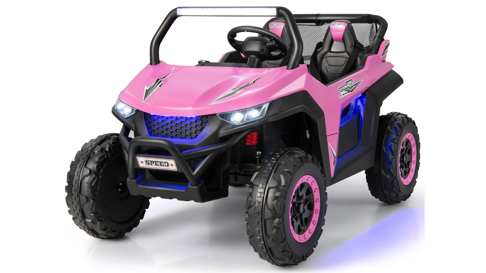 Costway Remote Control 12V UTV Gift Ride-On Electric Car Toy with 2 ...