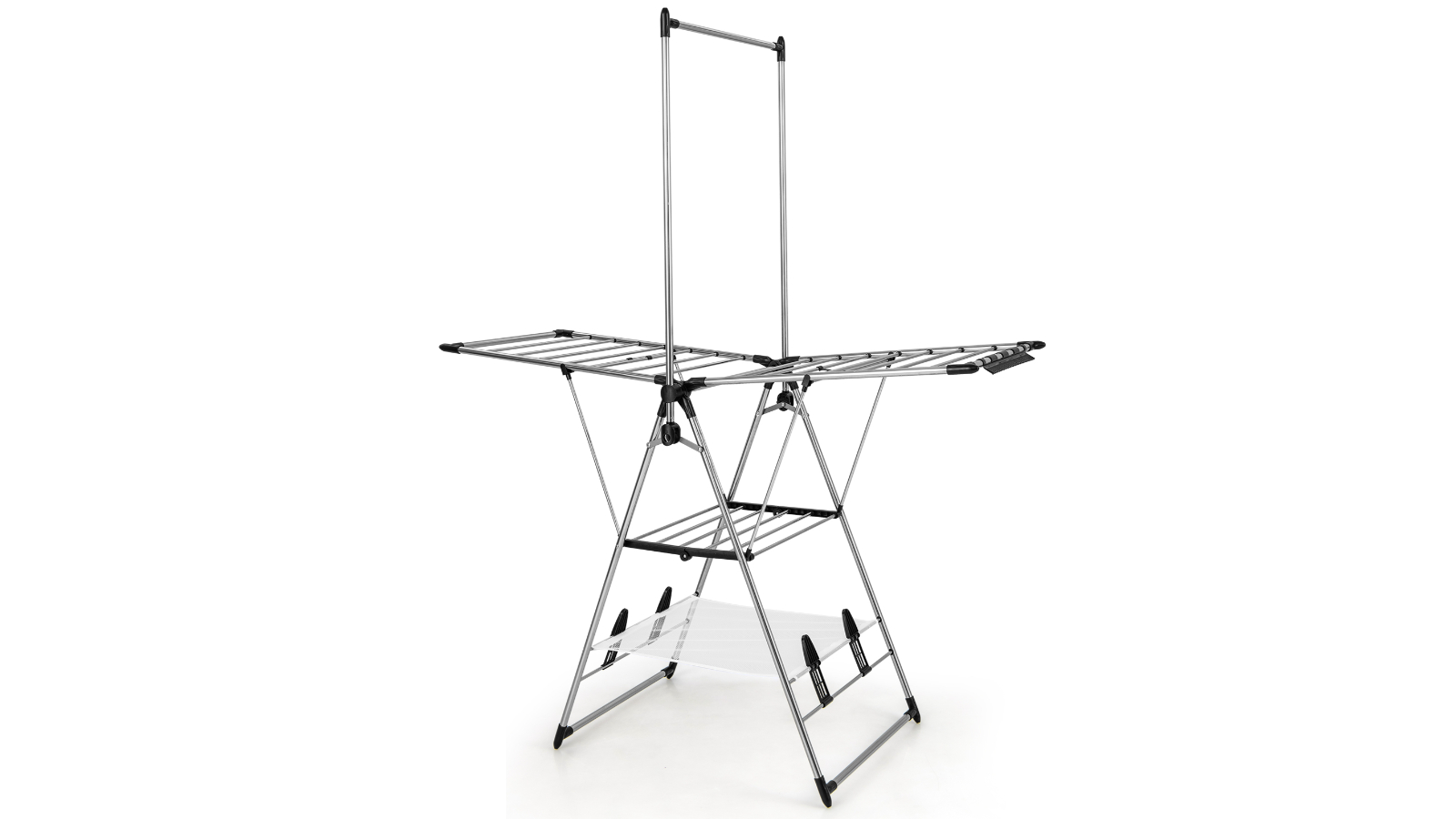 Costway Adjustable Height Clothes Drying Rack | Harvey Norman