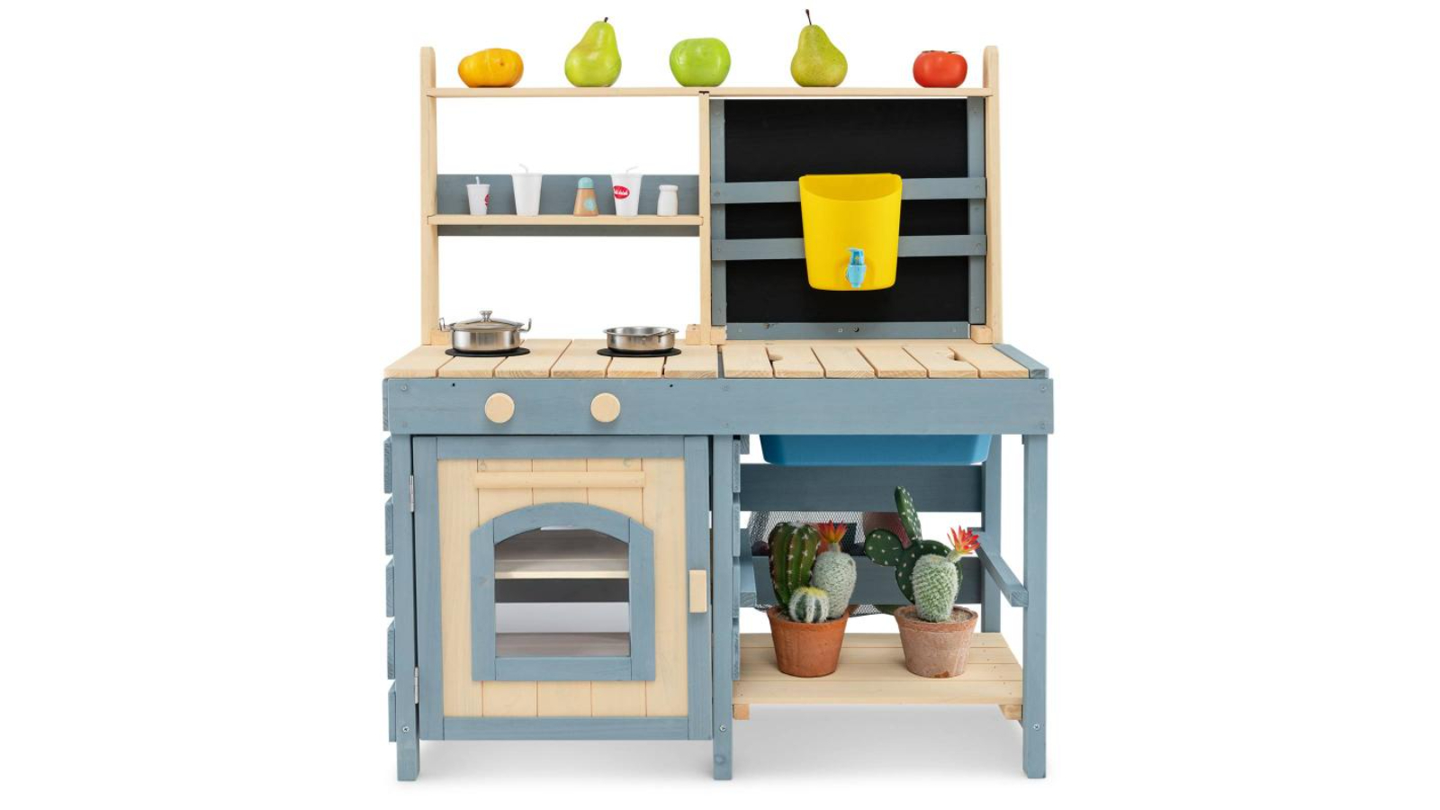 Costway Kitchen Food Cooking Set - Blue | Harvey Norman