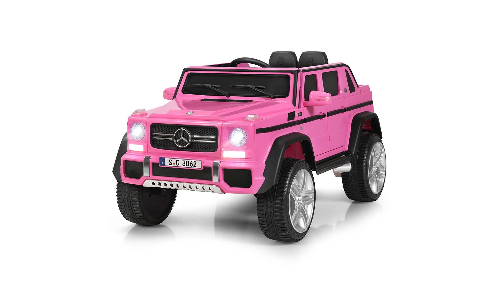 Costway 12V Licensed Mercedez Benz Maybach Ride-on Car with Remote ...