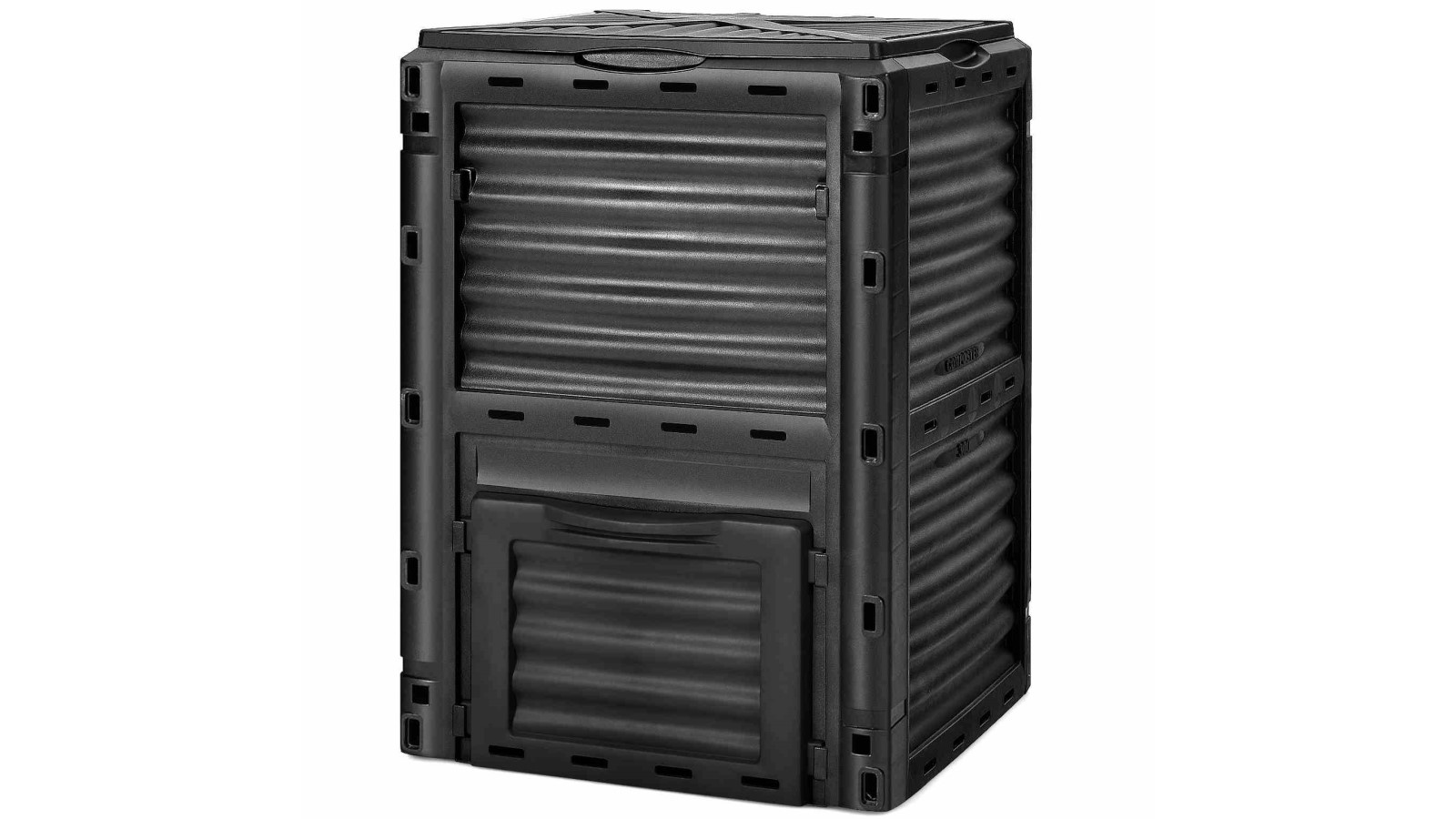 Costway 300L BPA-free Recycle Food Waste Garden Composting Box | Harvey ...