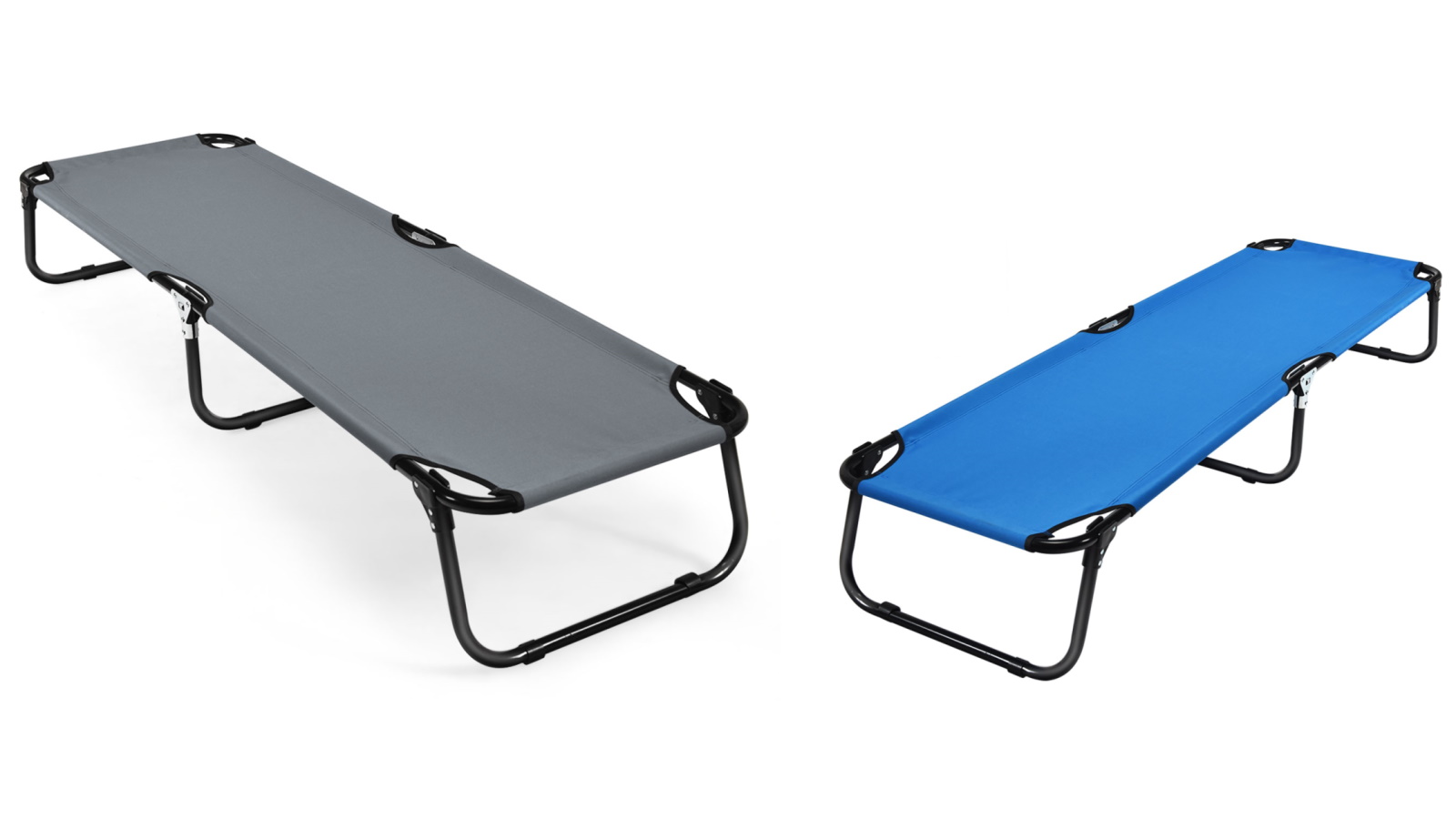 Costway 1.9m Portable Folding Camping Bed | Harvey Norman