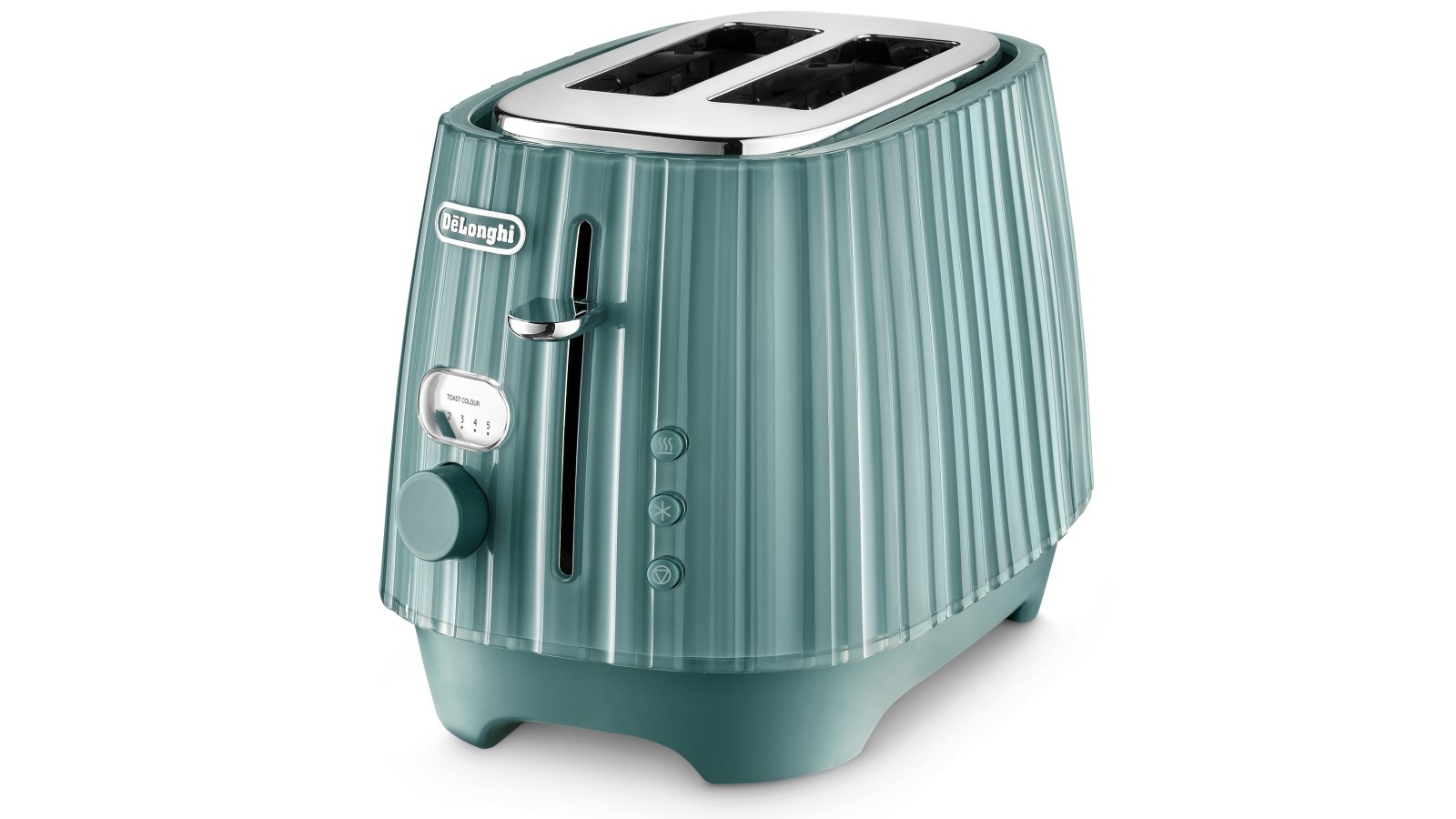 DeLonghi Ballerina 2 Slice Toaster - Laguna Green | Harvey Norman