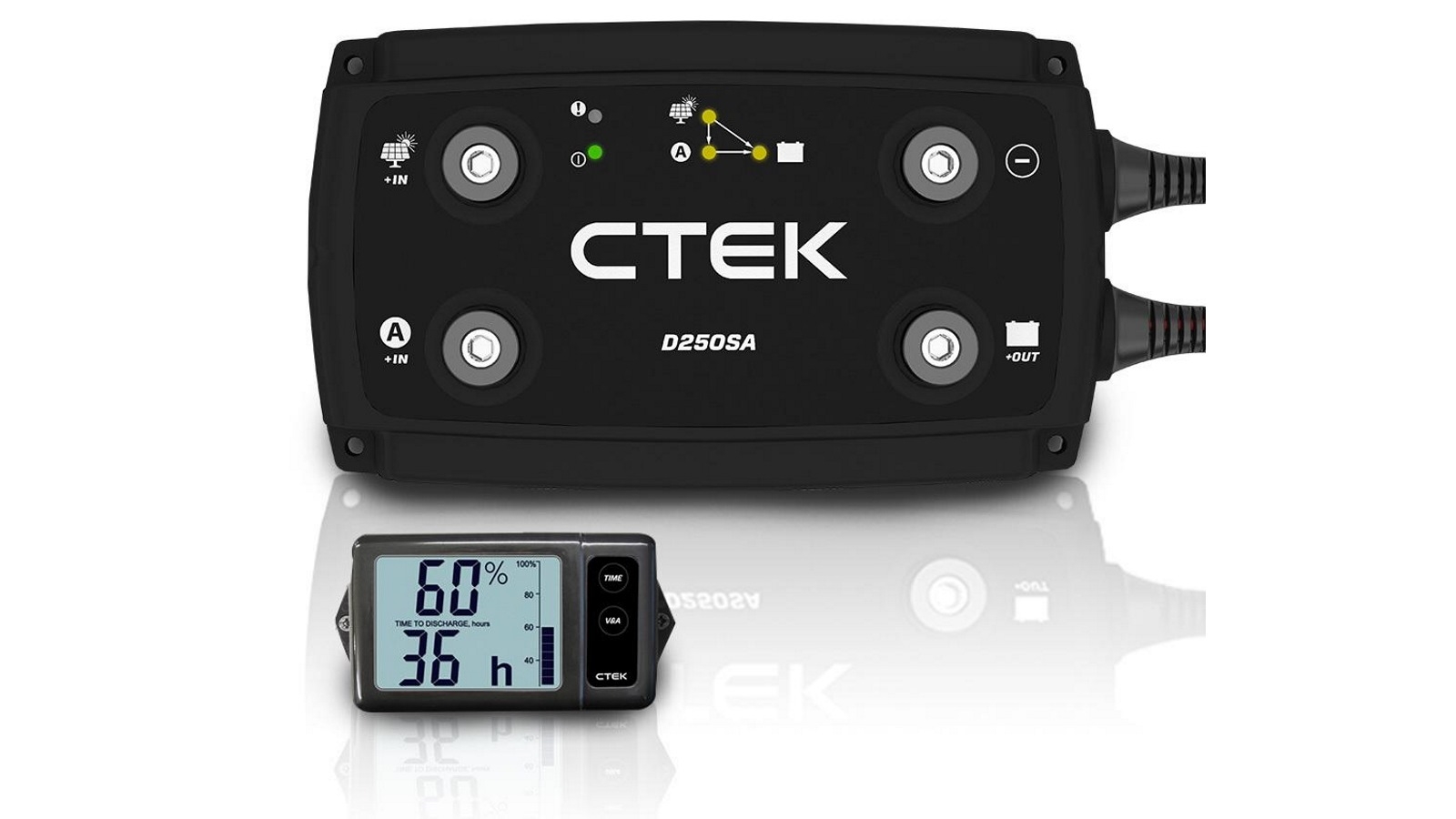 CTEK 20A Off Grid Battery Charging System with D250SA & Digital Display ...