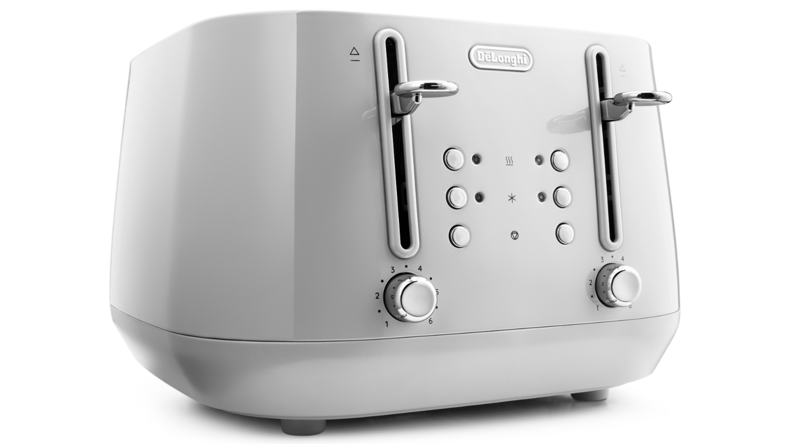 De'longhi Eclettica 4 Slice Toaster – Whimsical White | Harvey Norman