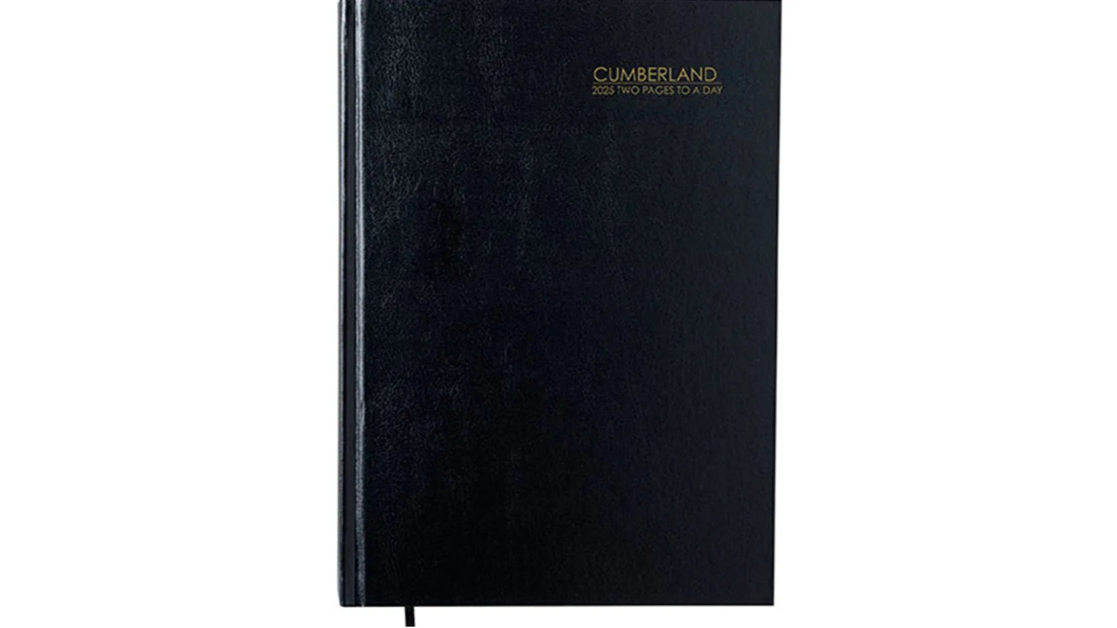 Cumberland 2025 A4 2 Pages Per Day Appointment Diary Leathergrain ...