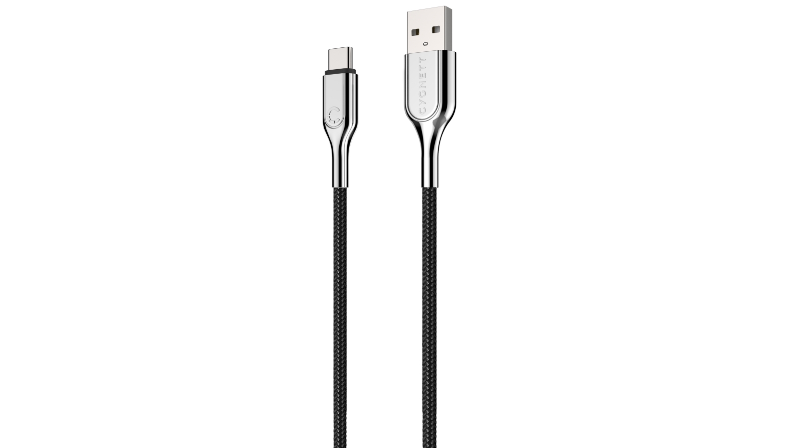 Cygnett Armoured 50cm USB-C to USB-A Cable - Black | Harvey Norman