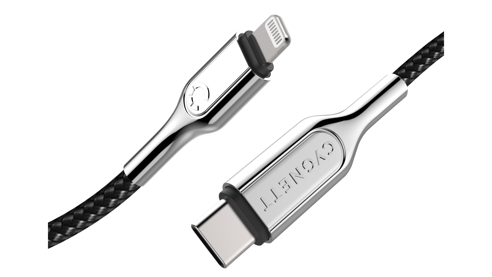 Cygnett Armoured 50cm Lightning to USB-C Cable - Black | Harvey Norman