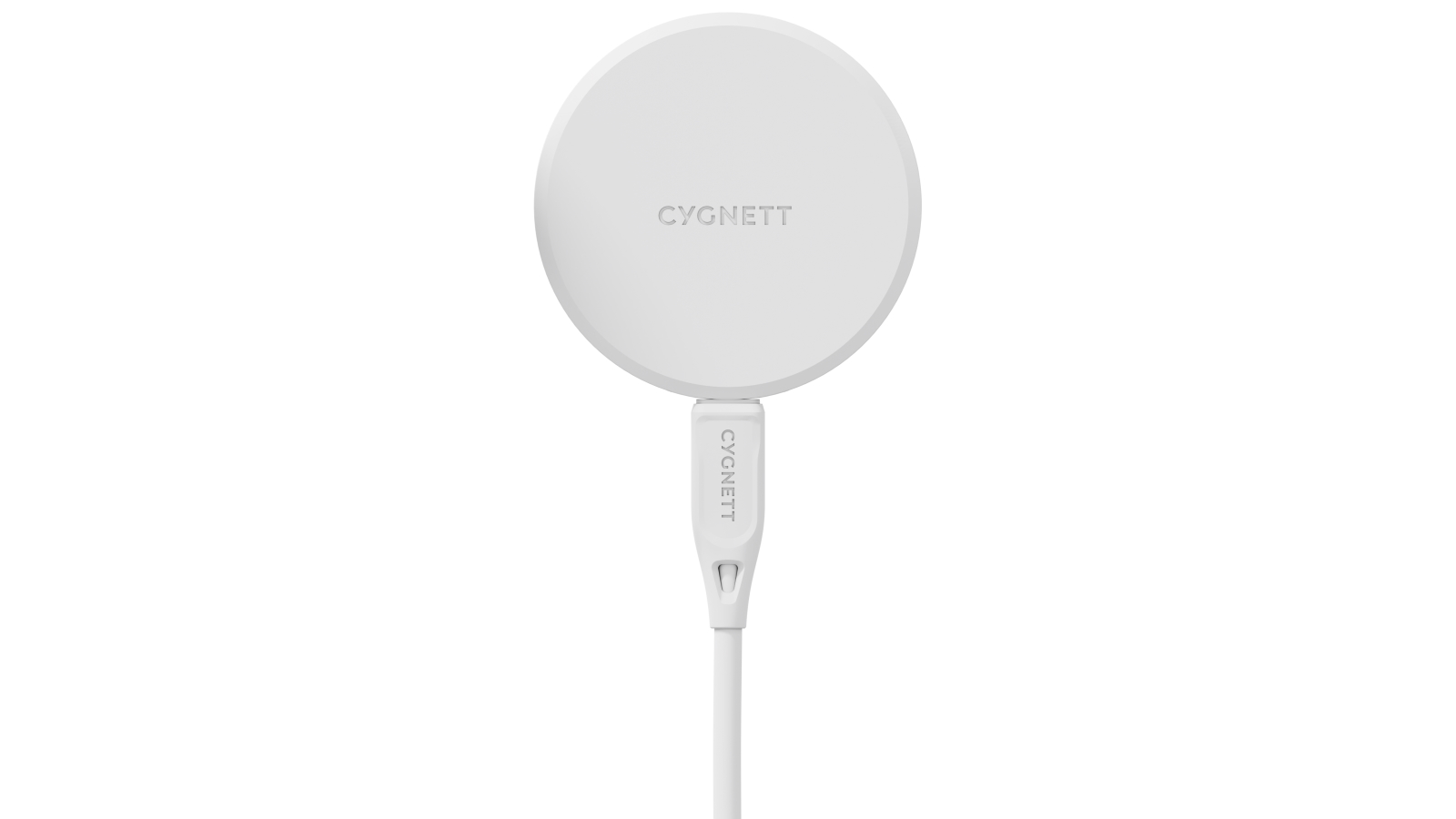 Cygnett ChargePuck Qi2.0 Magnetic Wireless Charger - White | Harvey Norman