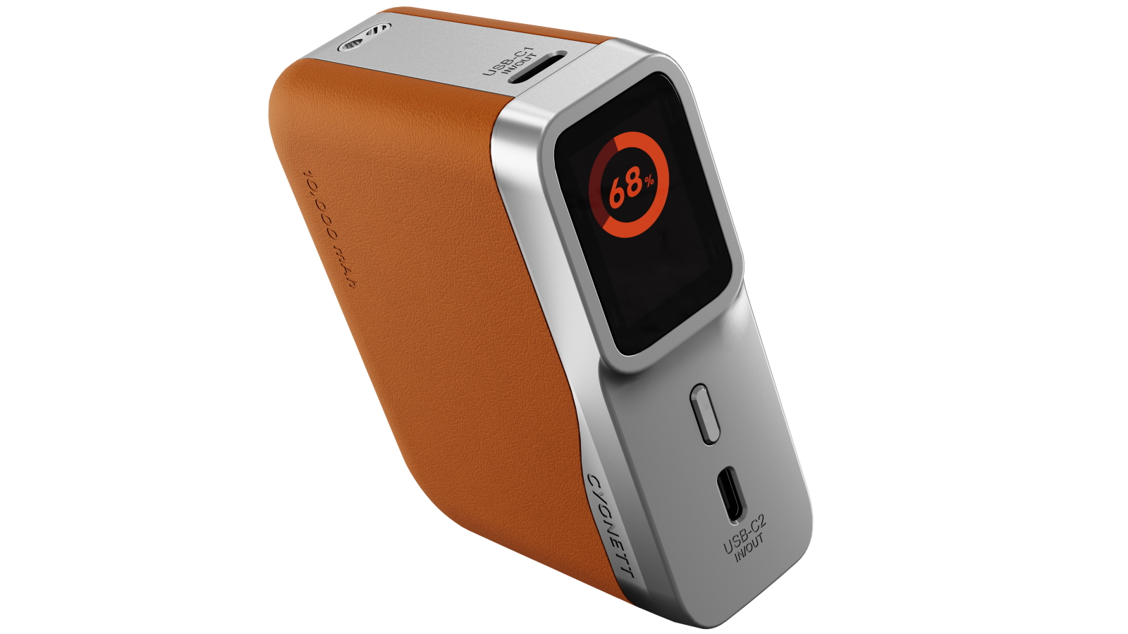 Cygnett Encore 10000mAh 45W PD Power Bank - Tan | Harvey Norman