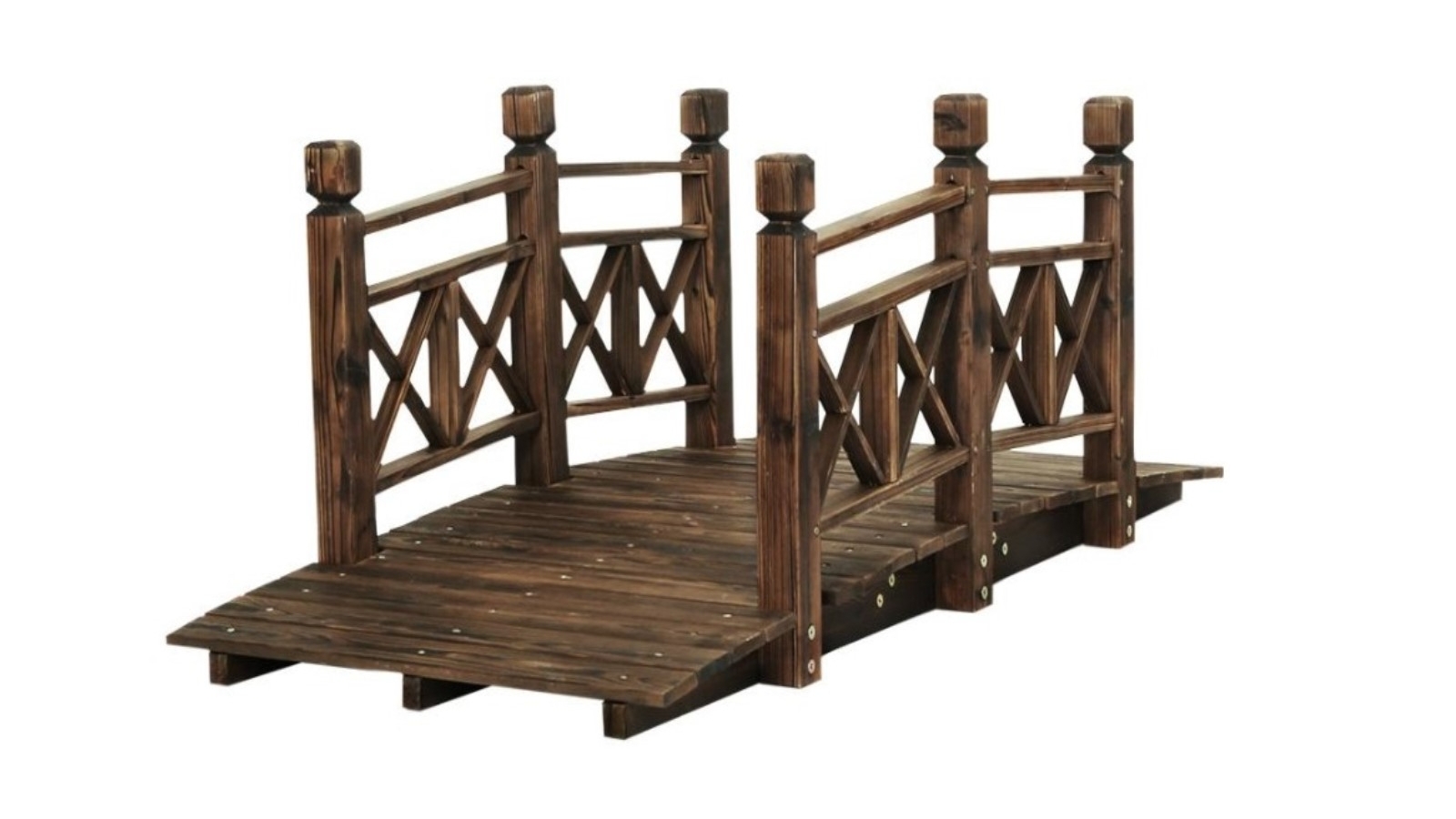 Garden Wooden Bridge Decor | Harvey Norman