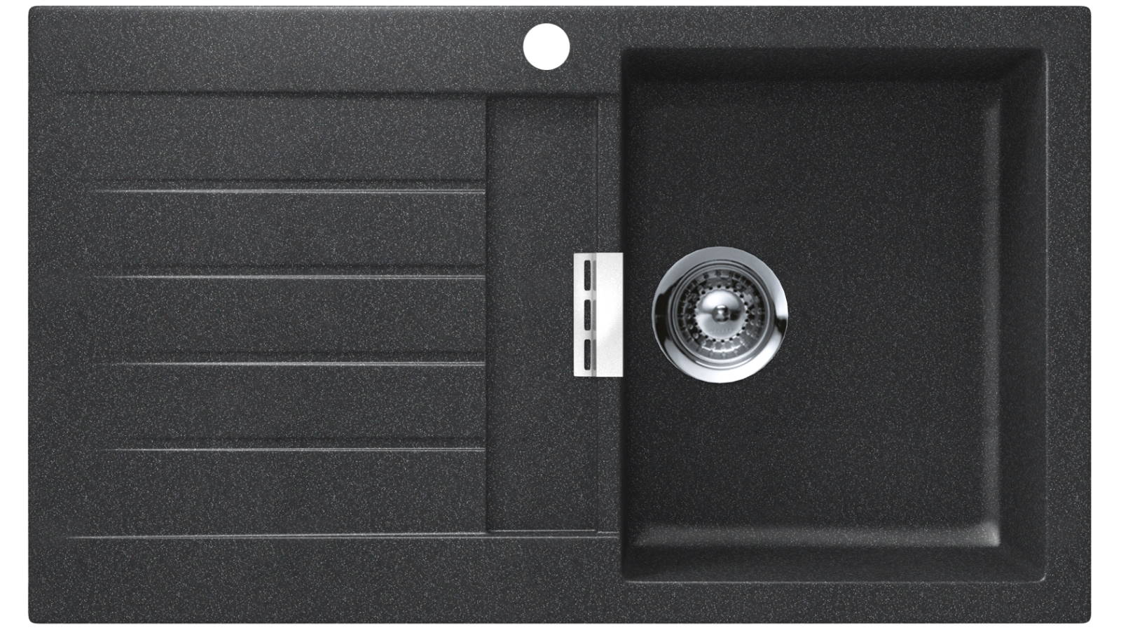 Schock Signus Single Right Hand Bowl Sink with Drainer & 1 Tap Hole ...