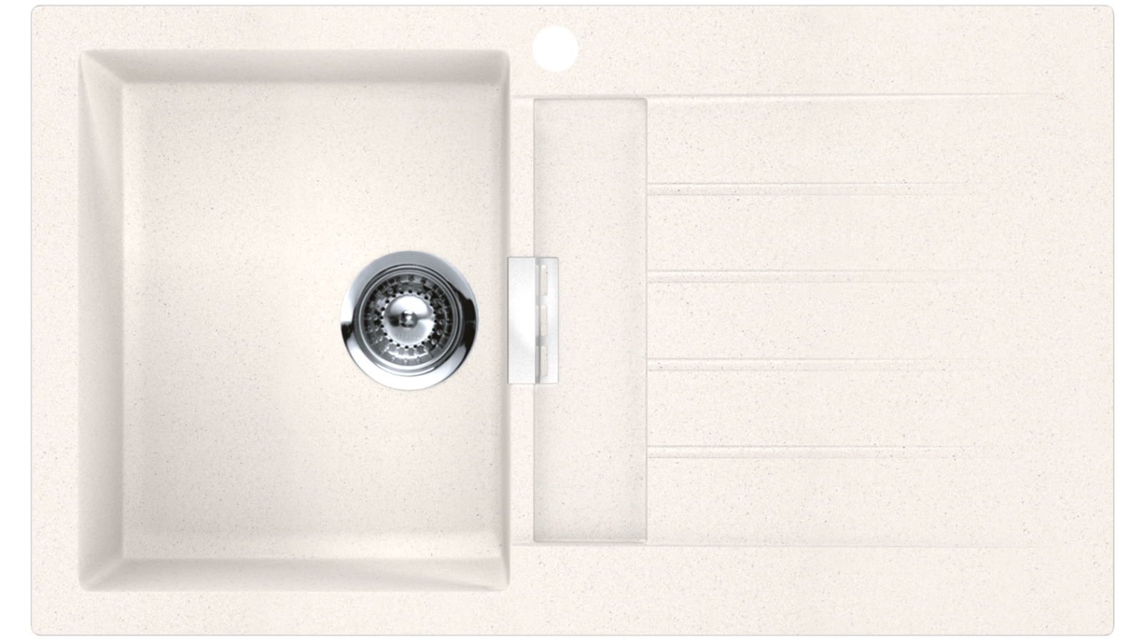 Schock Signus Single Left Hand Bowl Sink with Drainer & 1 Tap Hole ...