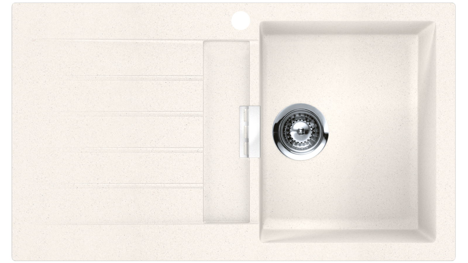 Schock Signus Single Right Hand Bowl Sink with Drainer & 1 Tap Hole ...