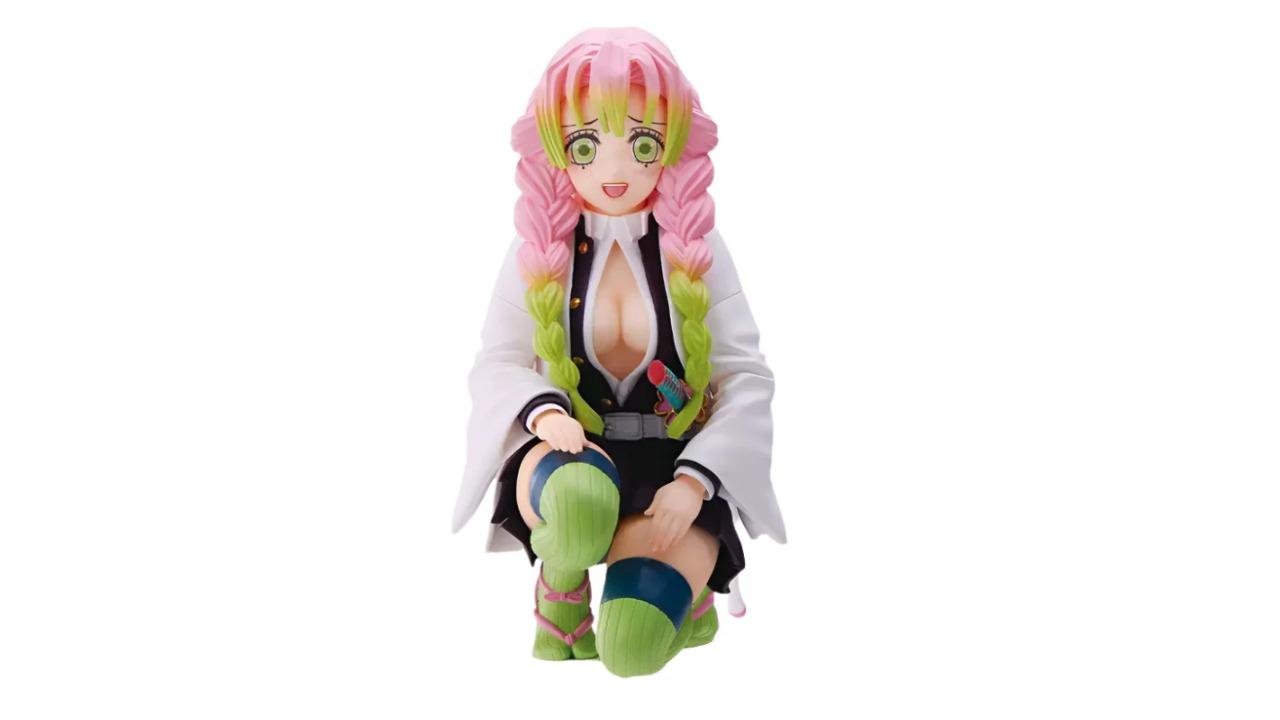 Sega Premium Perching Chokonose Demon Slayer Mitsuri Kanroji Figure ...