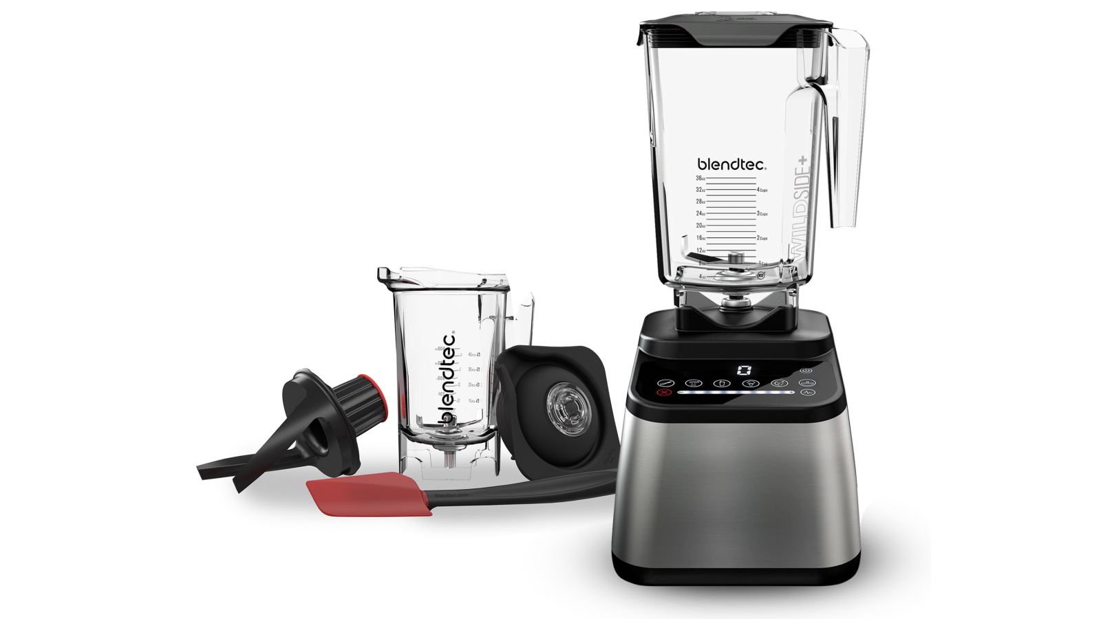 Blendtec Designer 650 S Blender with WildSide+ - Silver | Harvey Norman
