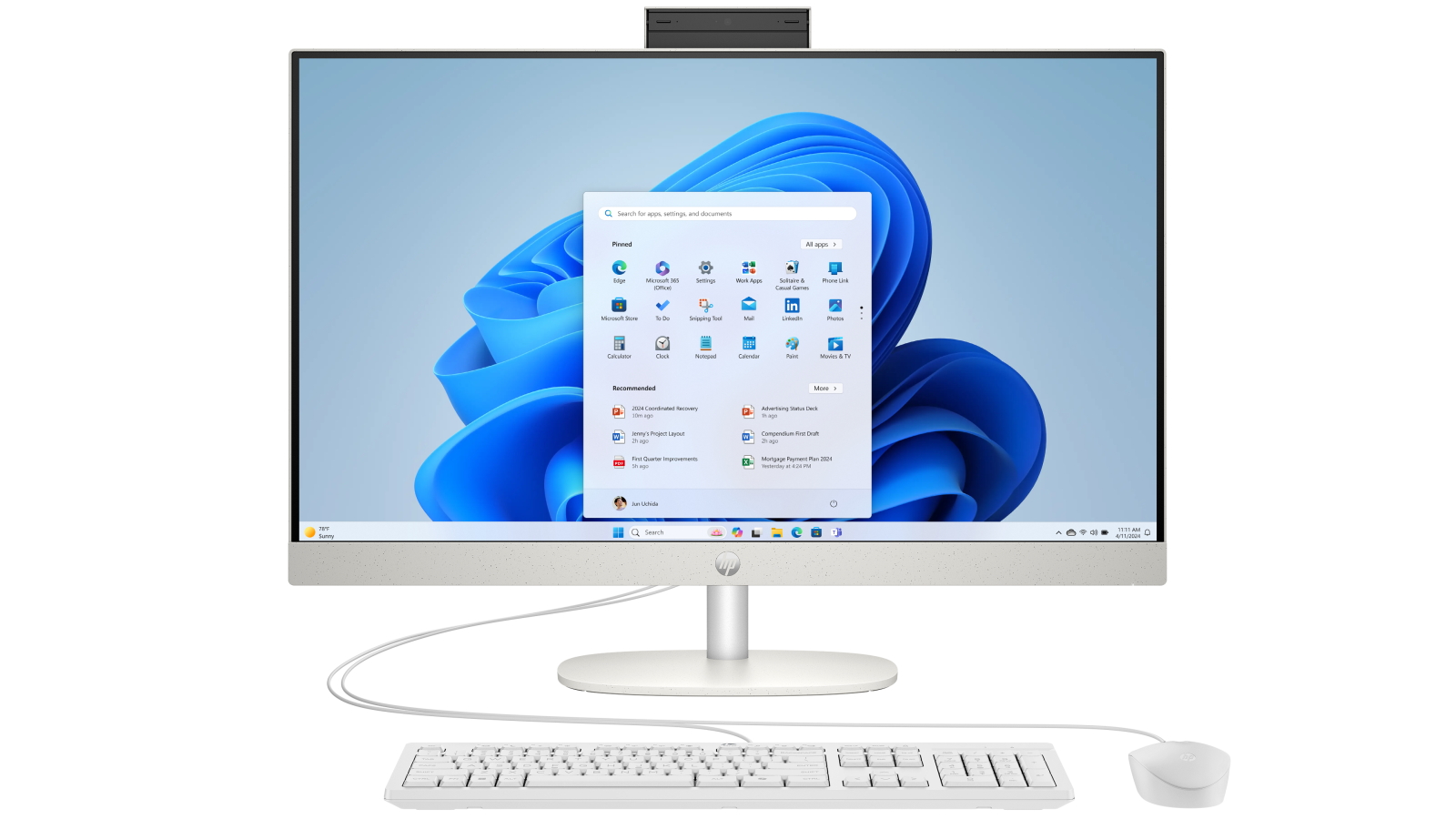 HP 27-inch Core i7-1355U/16GB/512GB SSD All-in-One Desktop - Shell ...