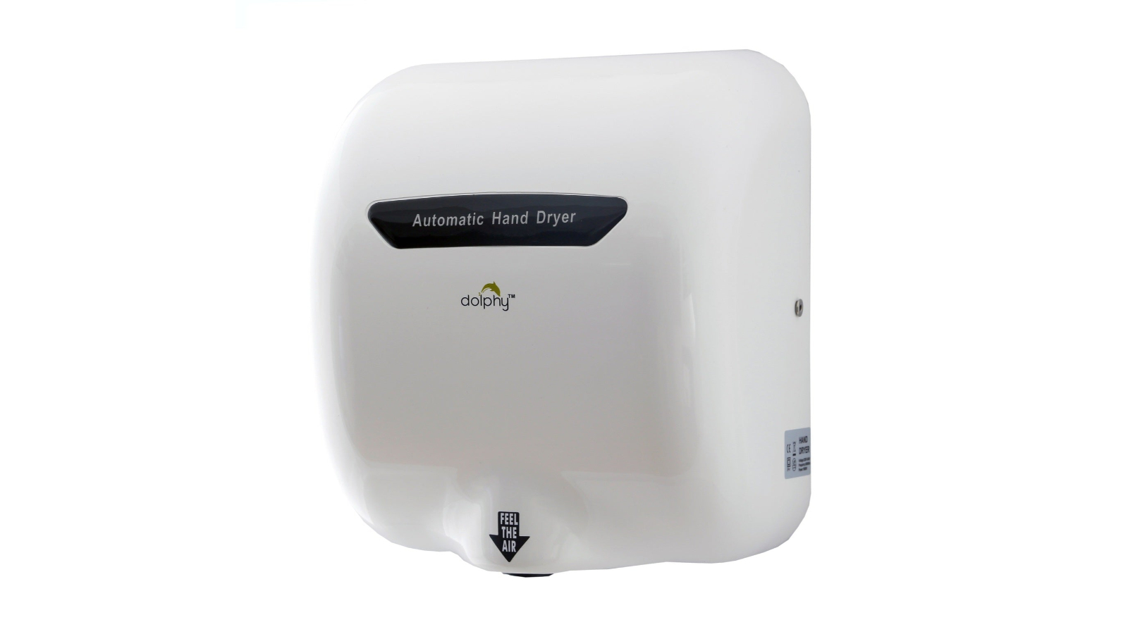 Dolphy European Style Hand Dryer 1800W - White | Harvey Norman