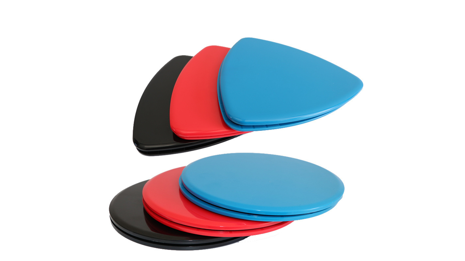TODO Core Triangle Exercise Fitness Foam Disc Pad Pair | Harvey Norman