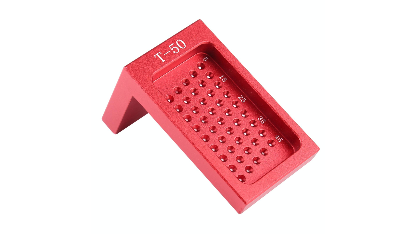Vibe Geeks T50 Aluminum Alloy Wood Working L-shaped Ruler for Marking ...