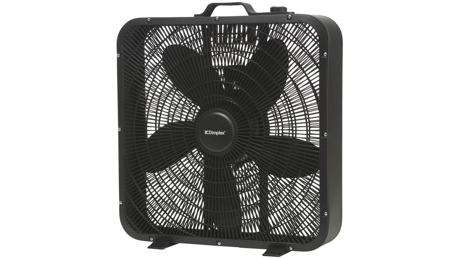 Dimplex 50cm Box Fan with Top Mounted Dial Control - Matte Black ...