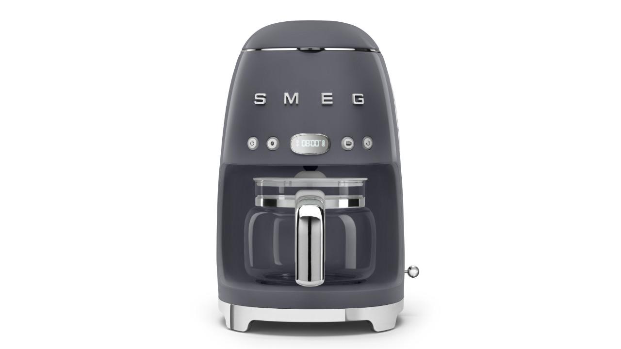 Smeg Retro Drip Filter Coffee Machine - Grey | Harvey Norman