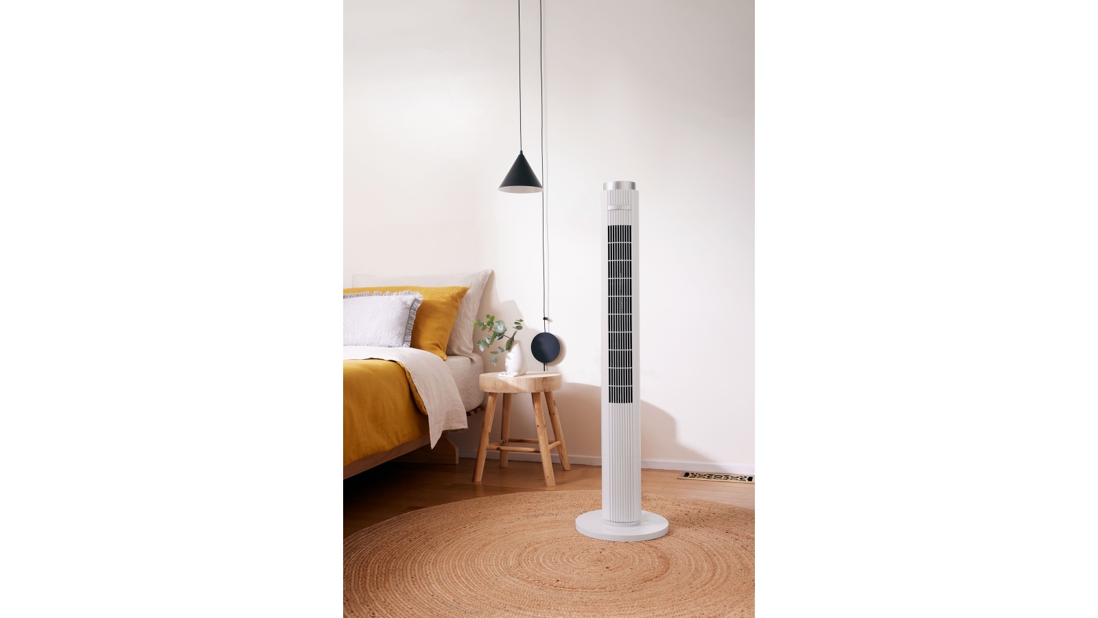 Dimplex 117cm Tower Fan with Night Light | Harvey Norman