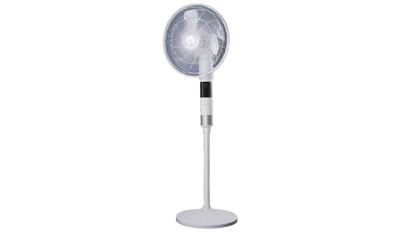 Delonghi 360-Degree Cooling Pedestal Fan | Harvey Norman