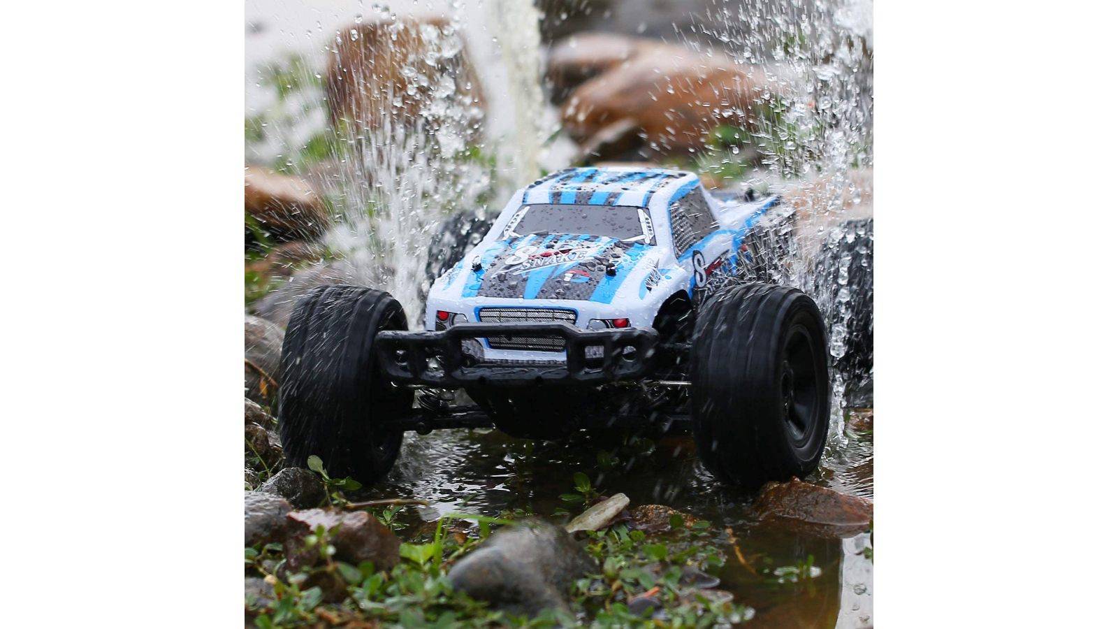Deerc 9200E Remote Control Car High Speed 4WD Monster Truck | Harvey Norman